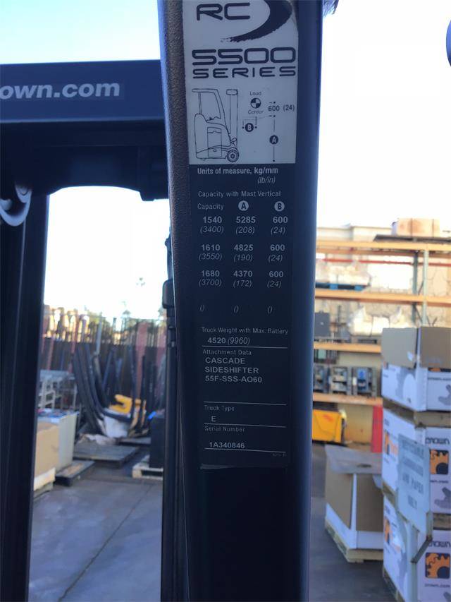 2008 Crown RC5545-40 For Sale In Phoenix, Arizona | UsedEquipmentHub.com