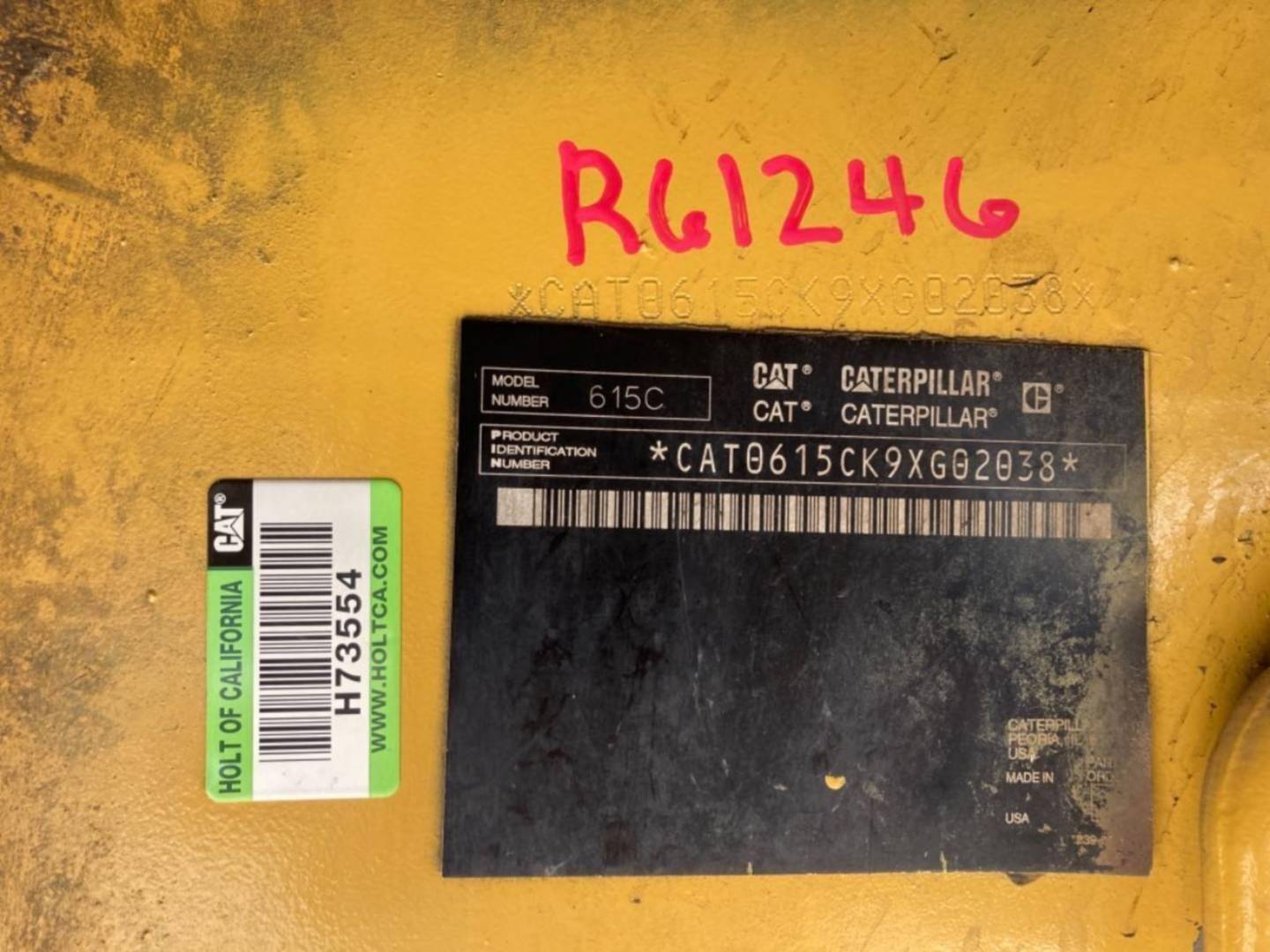 2006 Cat 615C II For Sale In Sacramento, California | UsedEquipmentHub.com